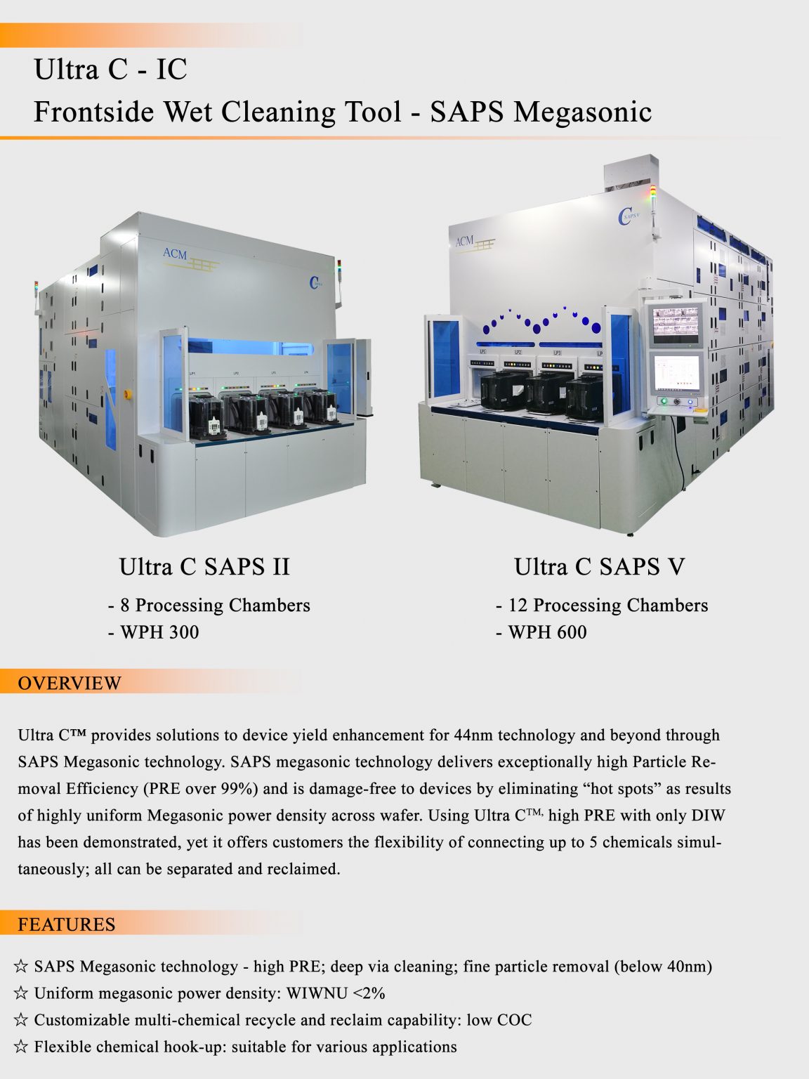 IC frontside wet cleaning-SAPS front - S3 Alliance